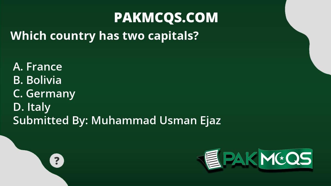which-country-has-two-capitals-pakmcqs